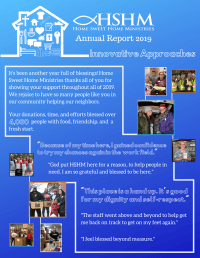 Annual Reports from Home Sweet Home Ministries